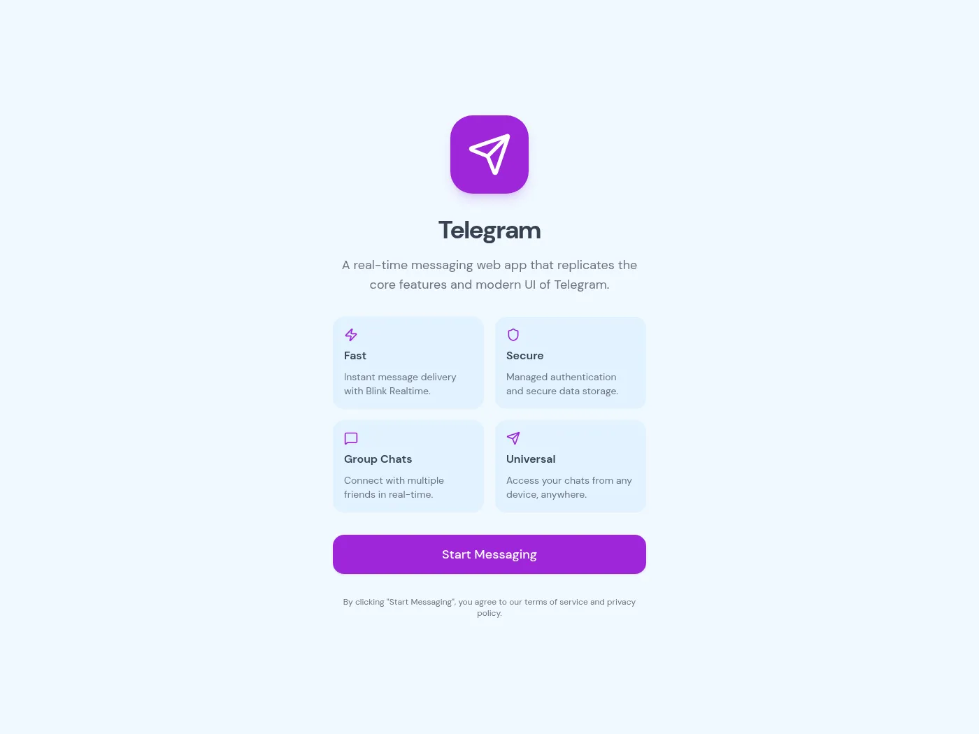 Telegram Clone
