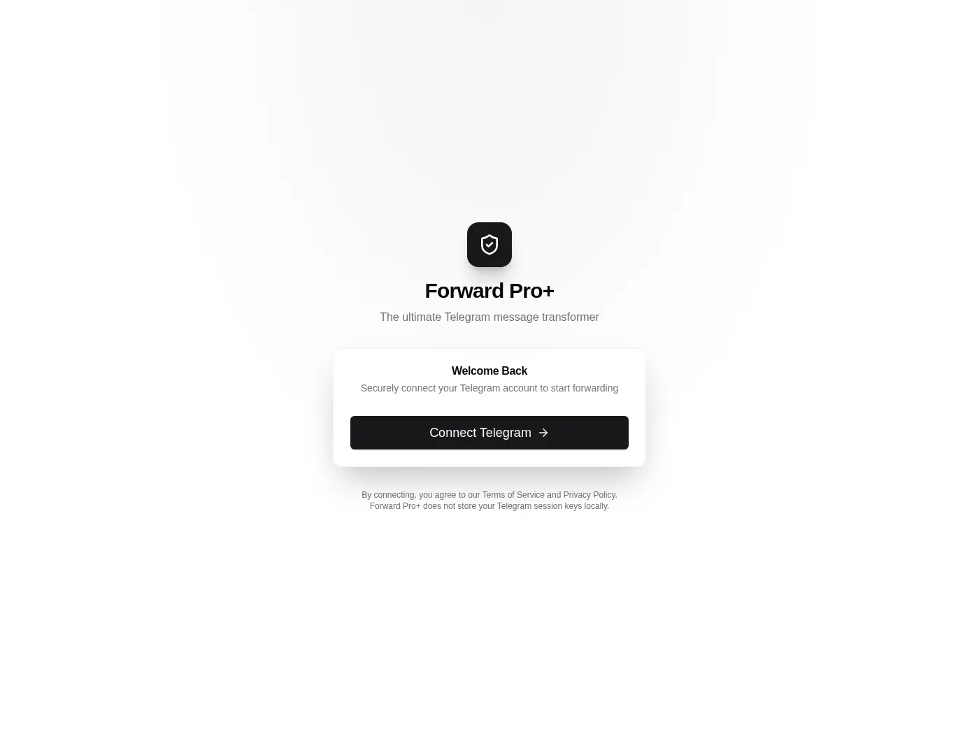 Telegram Forward Pro+