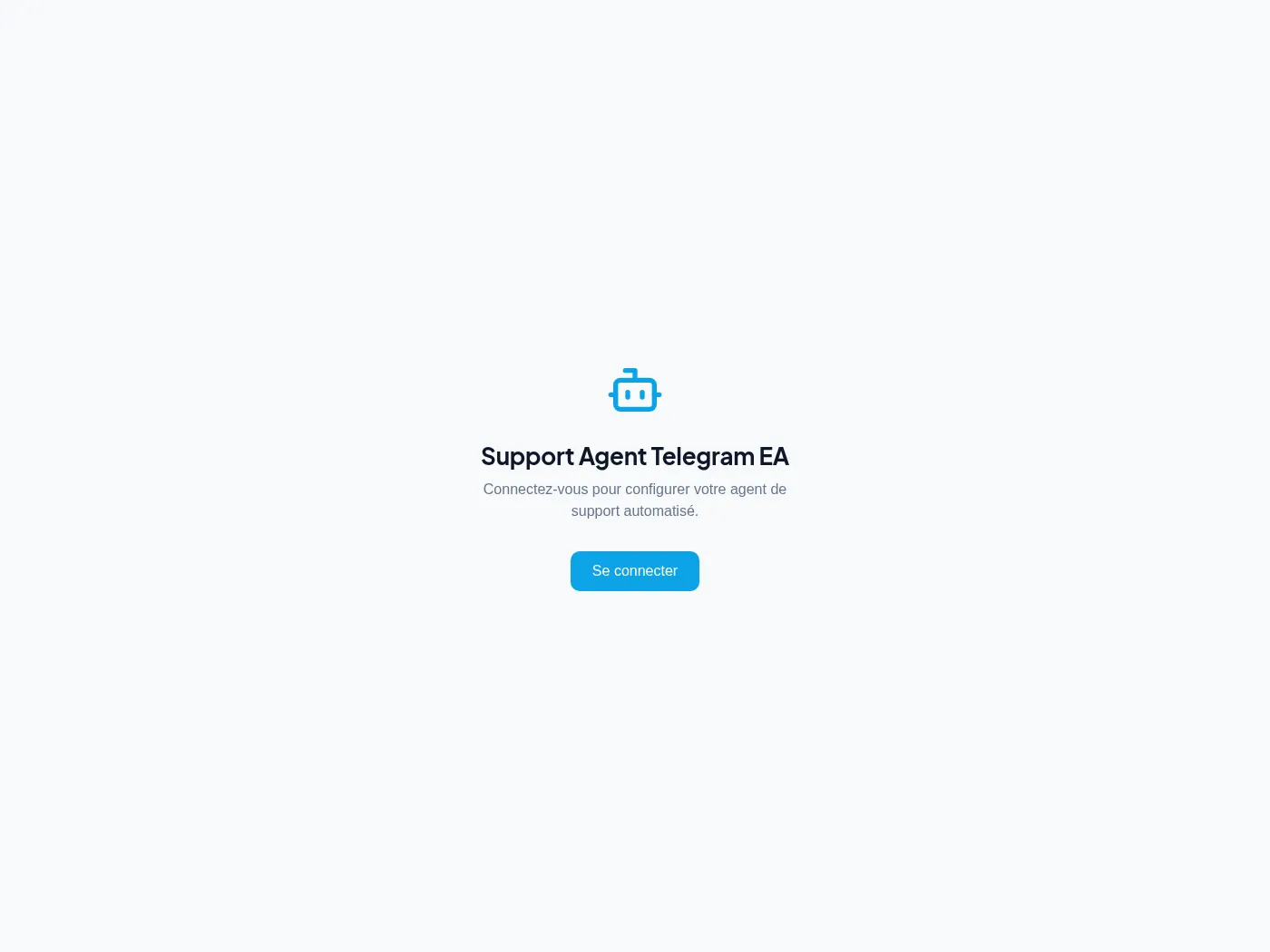 Telegram EA Support Agent
