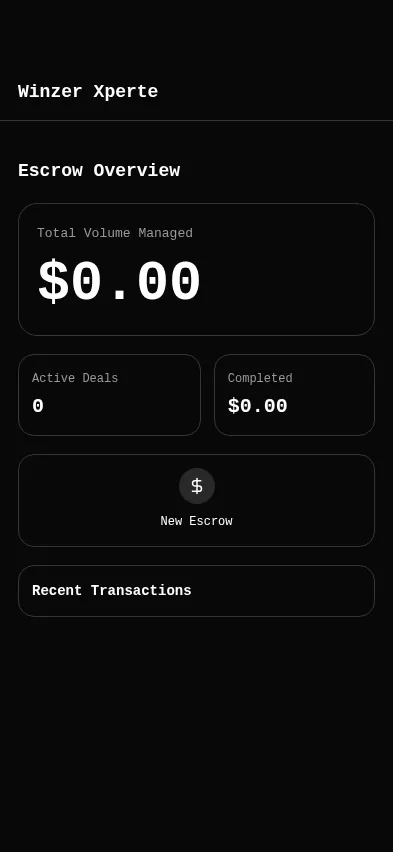Winzer Xperte Escrow Bot
