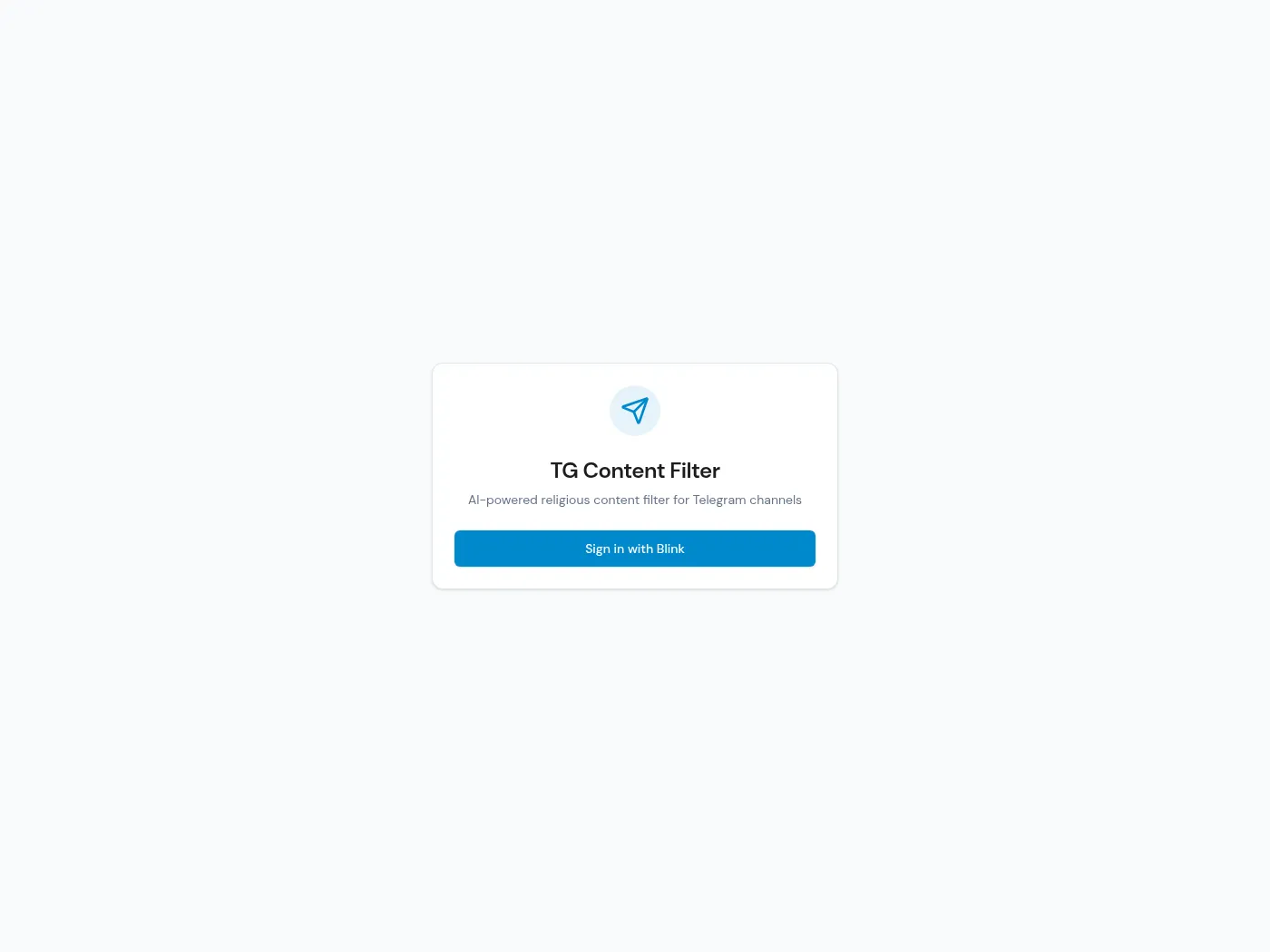 Telegram Content Filter Bot