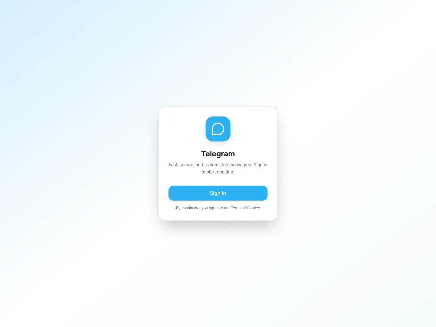 Full Telegram Clone