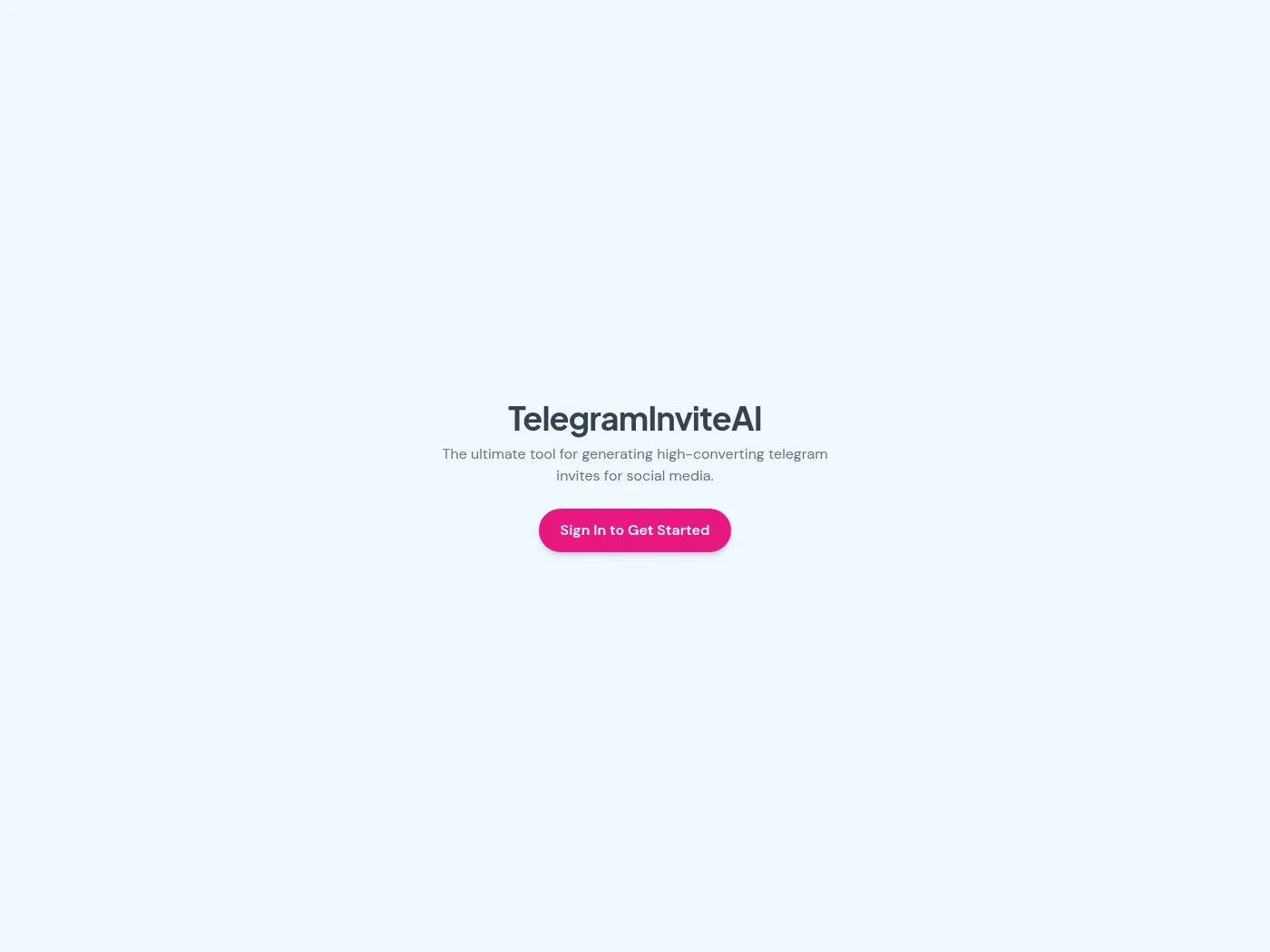 TelegramInviteAI