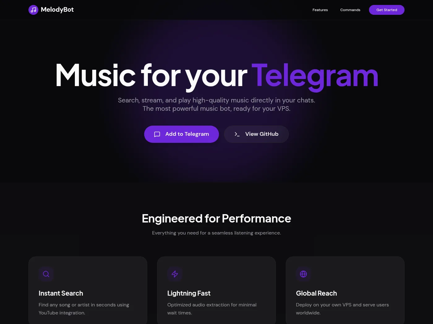 Telegram Music Bot