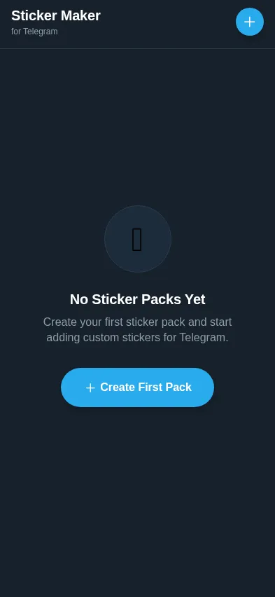 Telegram Sticker Maker