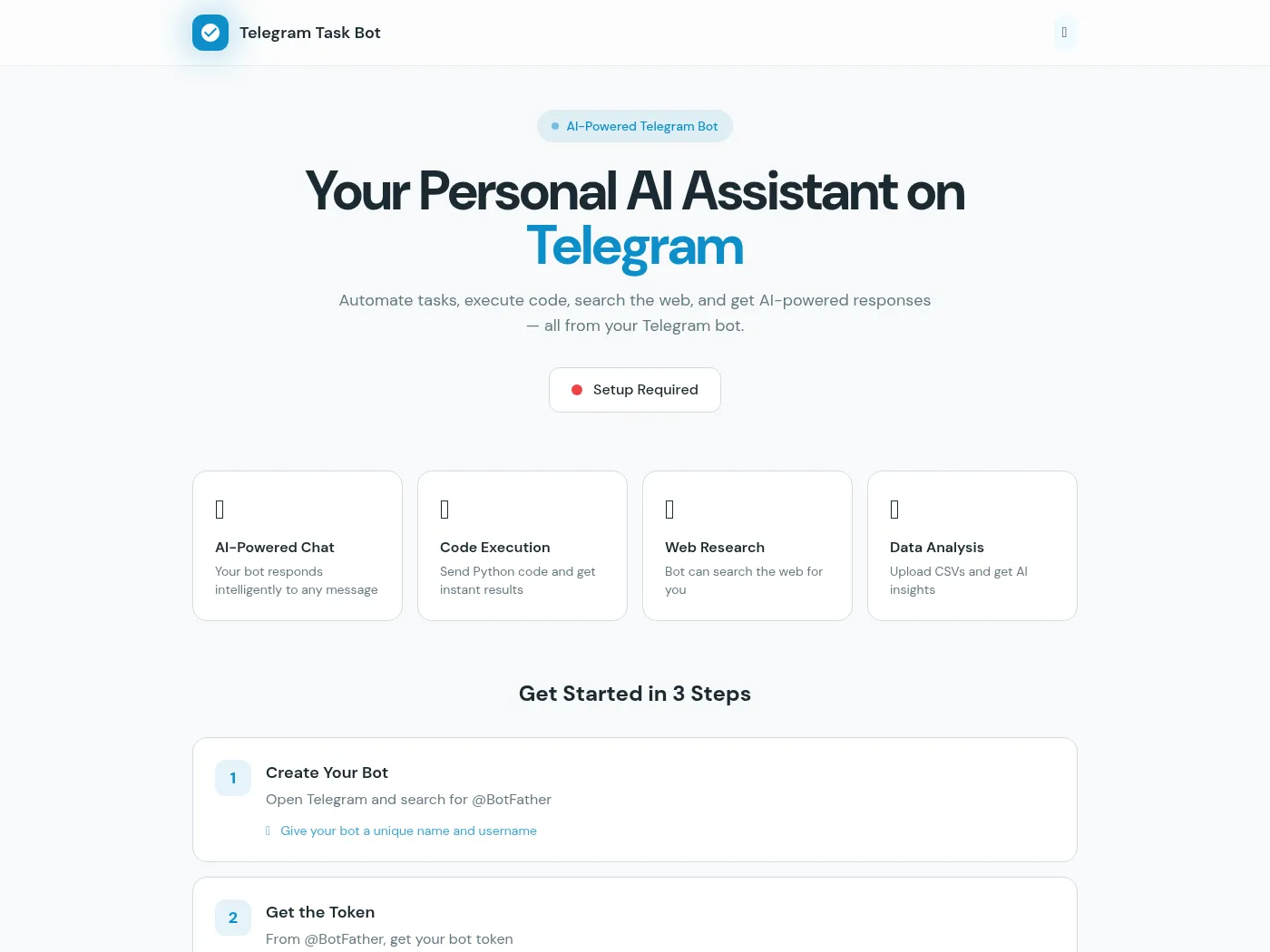 Telegram Task Bot