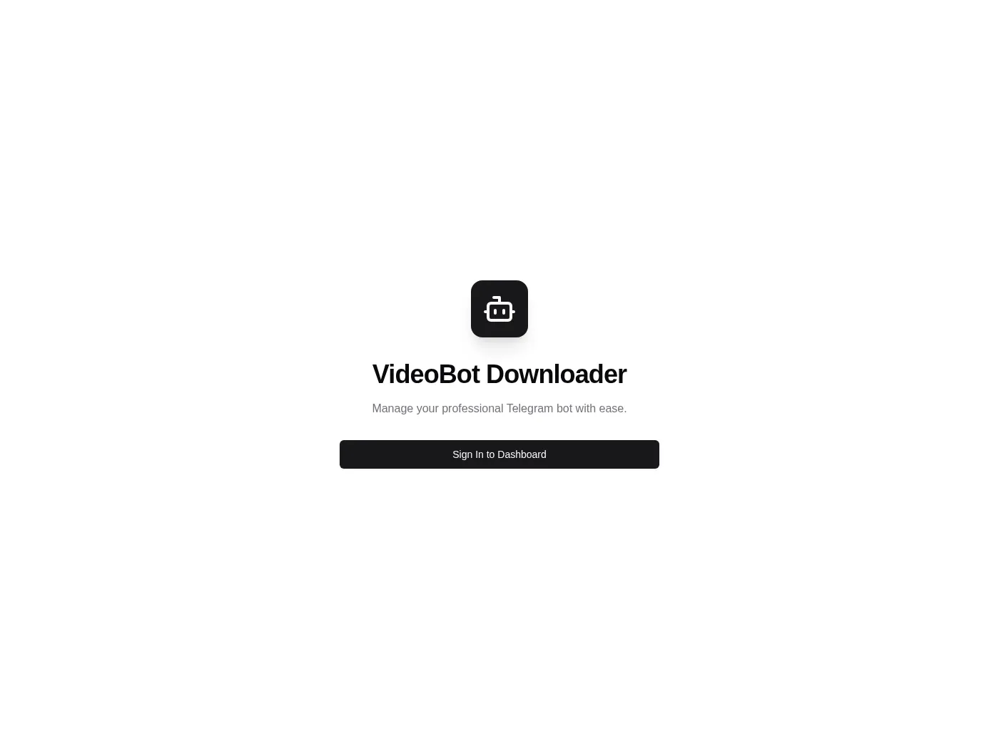 VideoBot Downloader