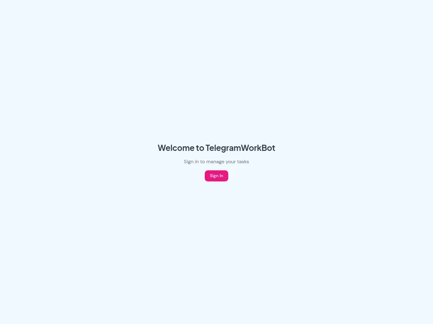 TelegramWorkBot