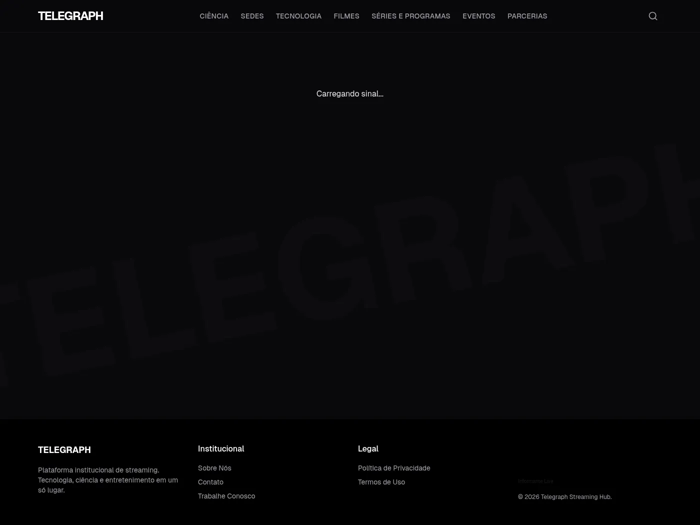 Telegraph Streaming Hub