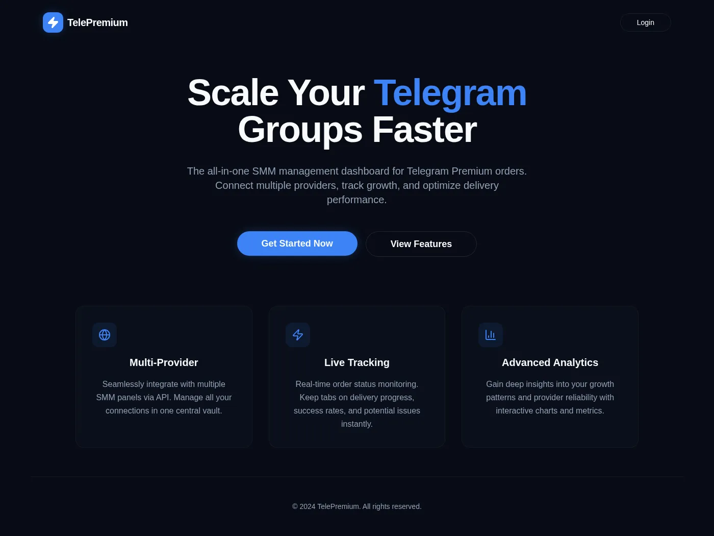 TelePremium Dashboard