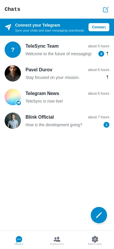 TeleSync Messenger