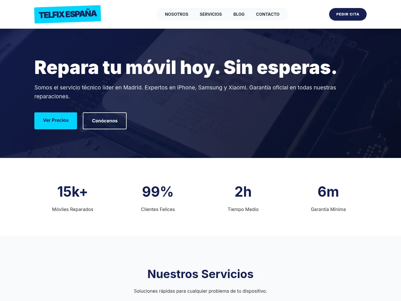 TelFix España Web