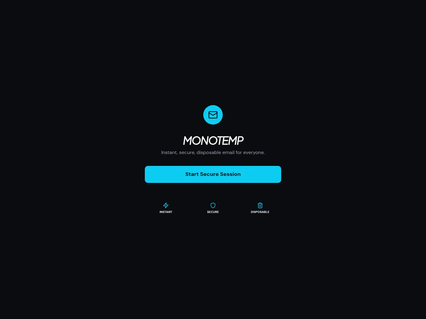 MonoTemp Mail