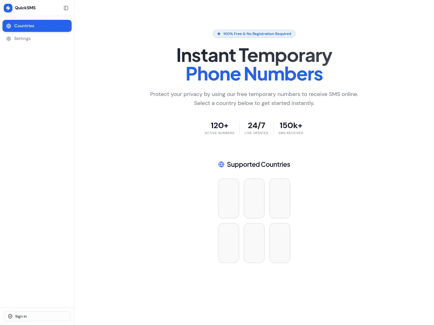 Temp Number Generator