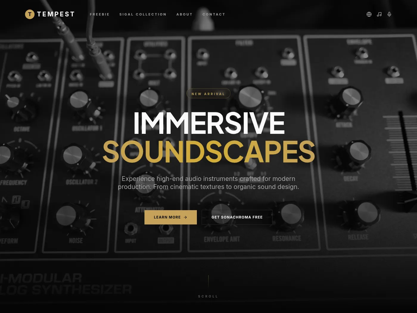 Tempest Audio Rebuild