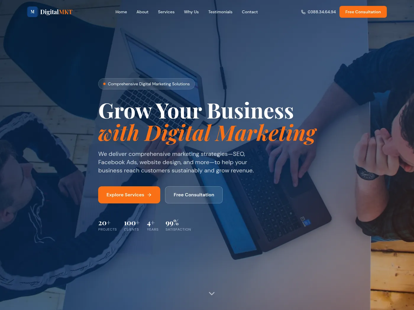 Template Site Builder