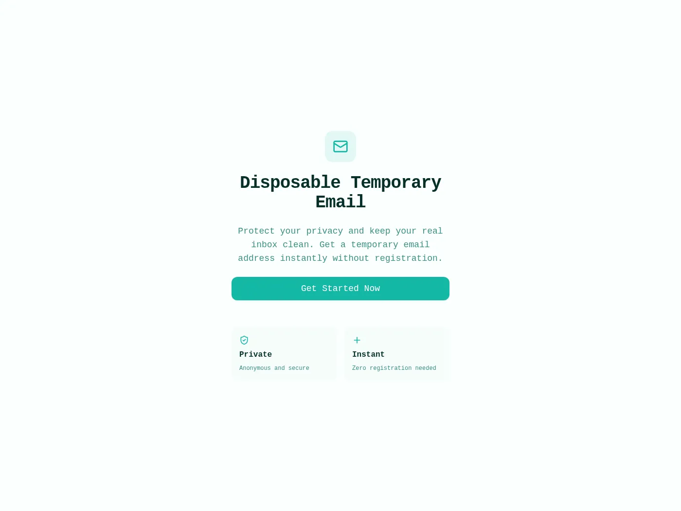 TempMail Clone
