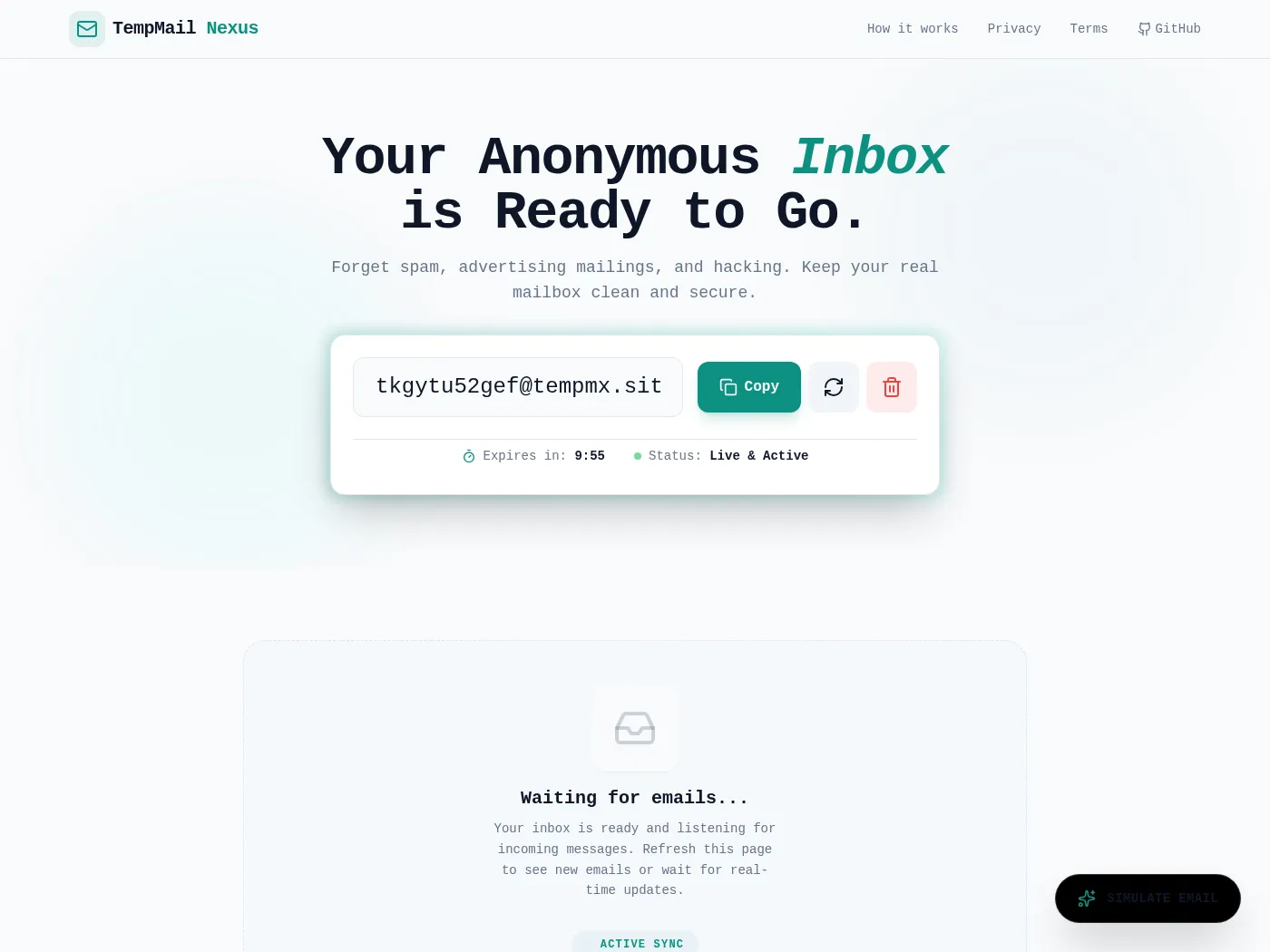 TempMail Nexus