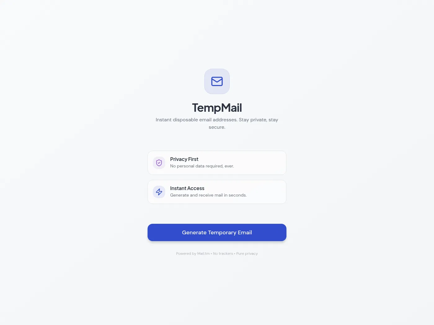 TempMail Notifier