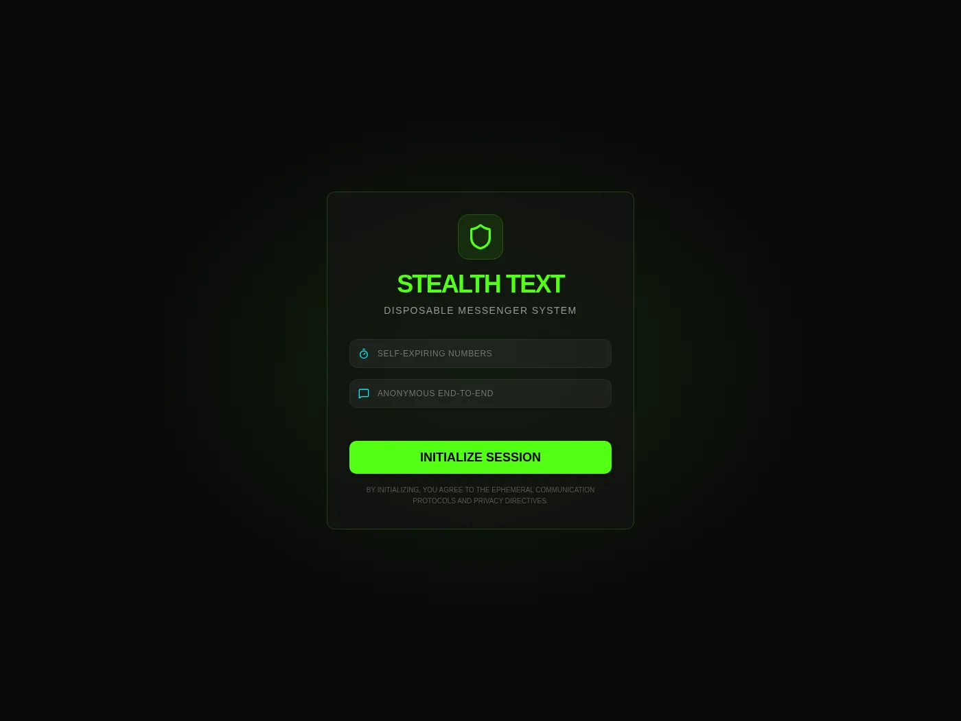 TempNumber Messenger
