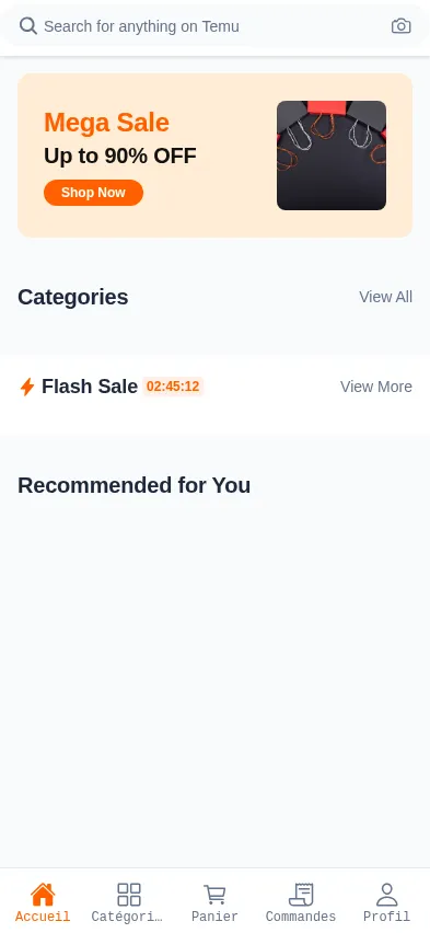 Temu Commerce Mobile