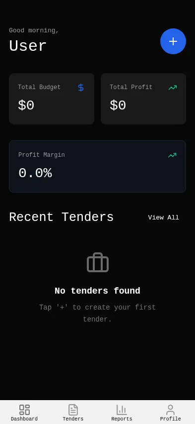 Tender Insight Dashboard