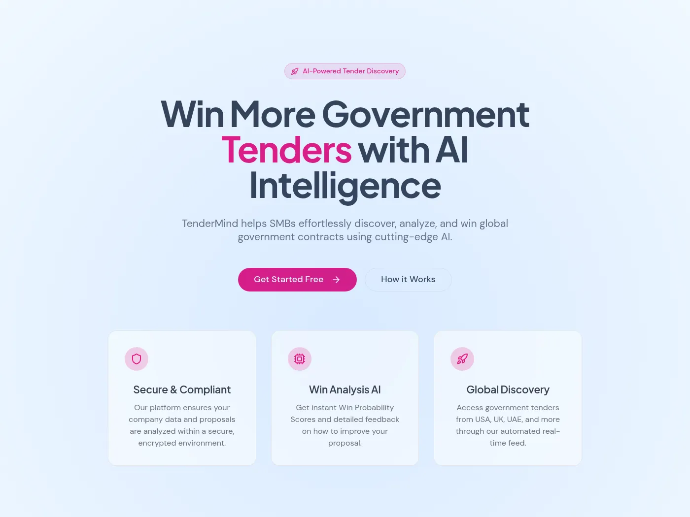 TenderMind AI Platform