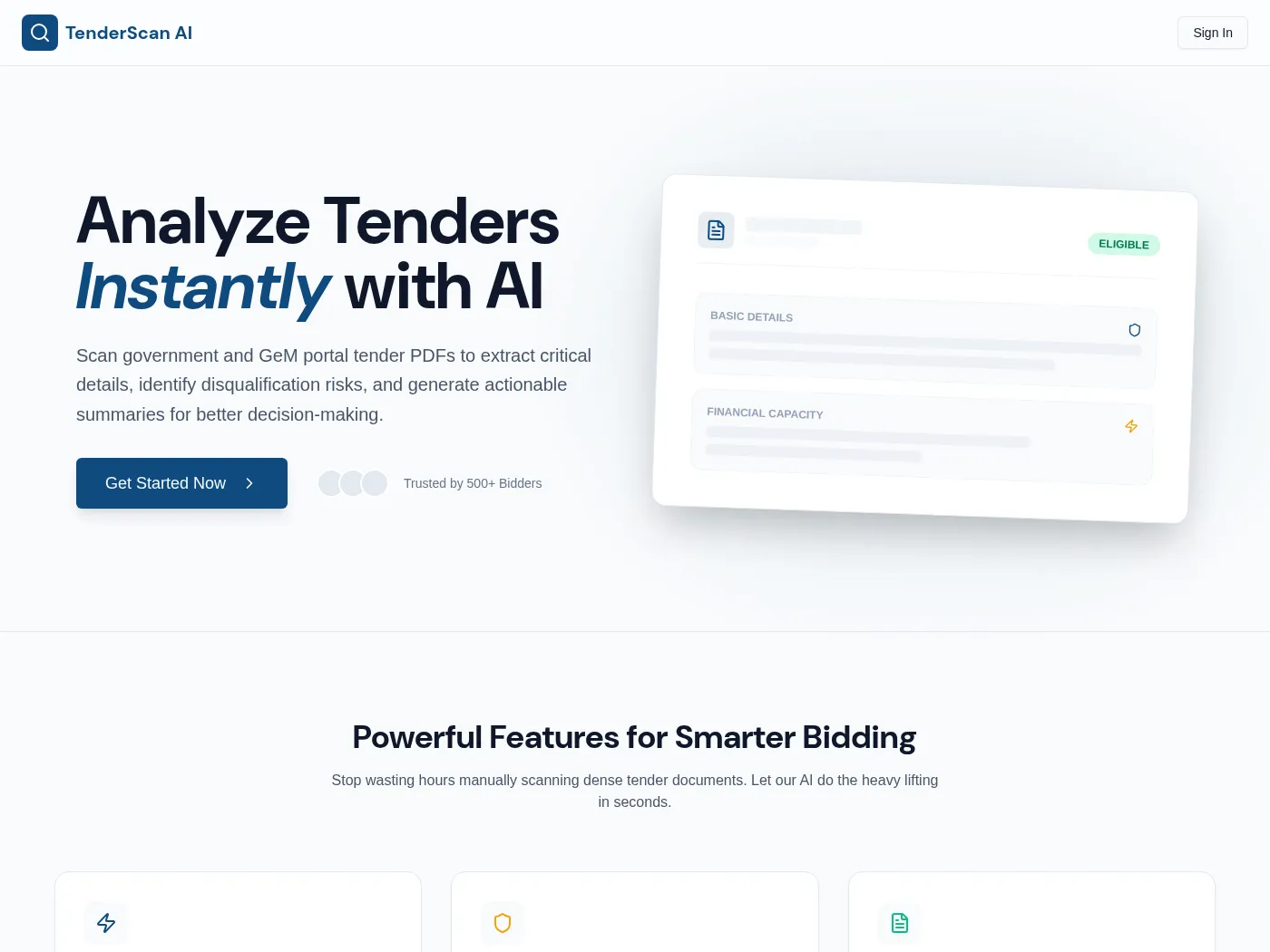 TenderScan AI