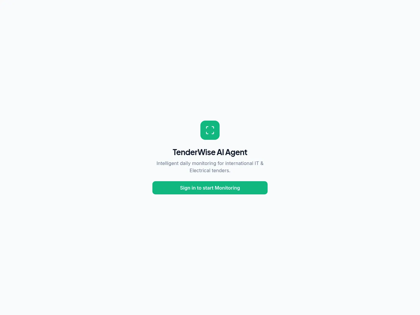 TenderWise AI Agent