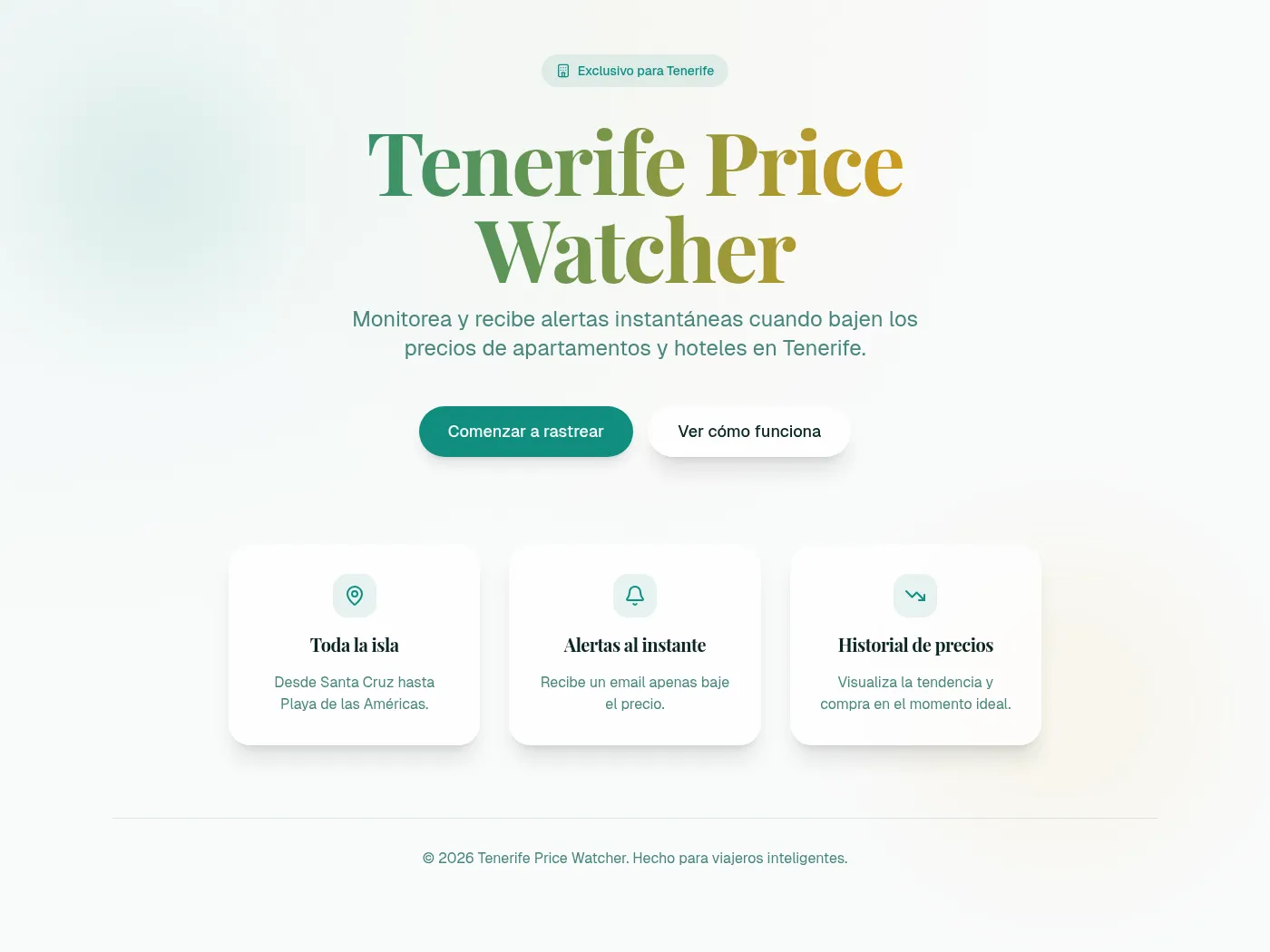 Tenerife Price Watcher