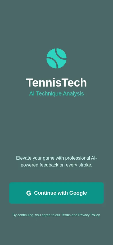 TennisTech AI Analyzer