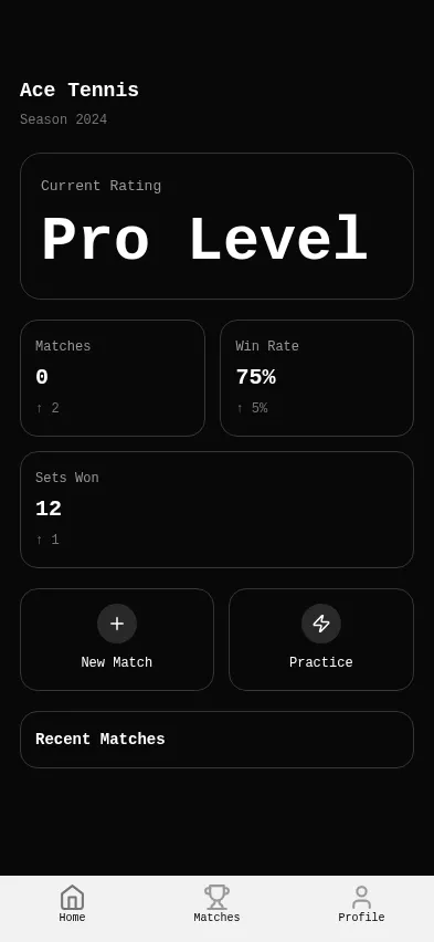 Ace Tennis Game