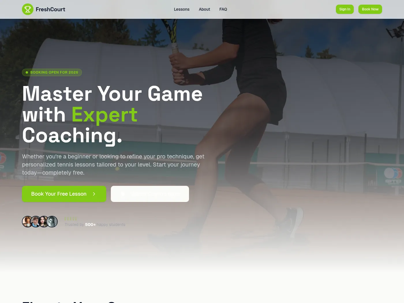 All Stars Tennis Lessons