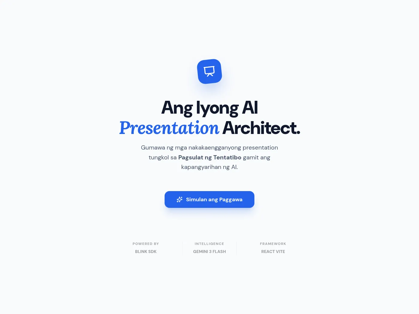 Tentatibo Presentation Maker