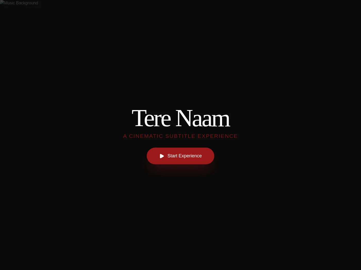 Tere Naam Subtitle Player