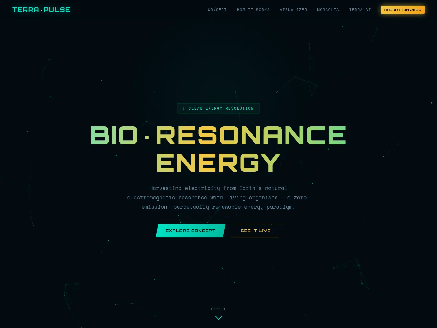 TERRA·PULSE Experience