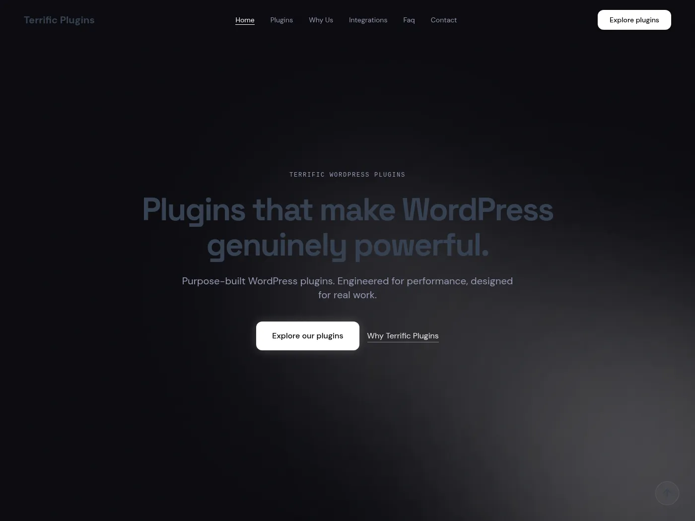 Terrific Plugins Landing