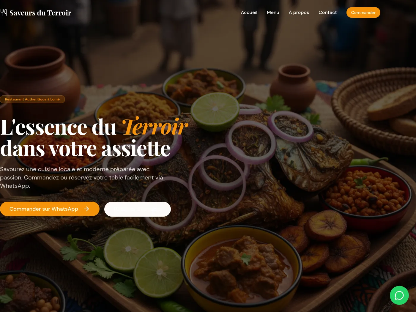 Saveurs du Terroir Site