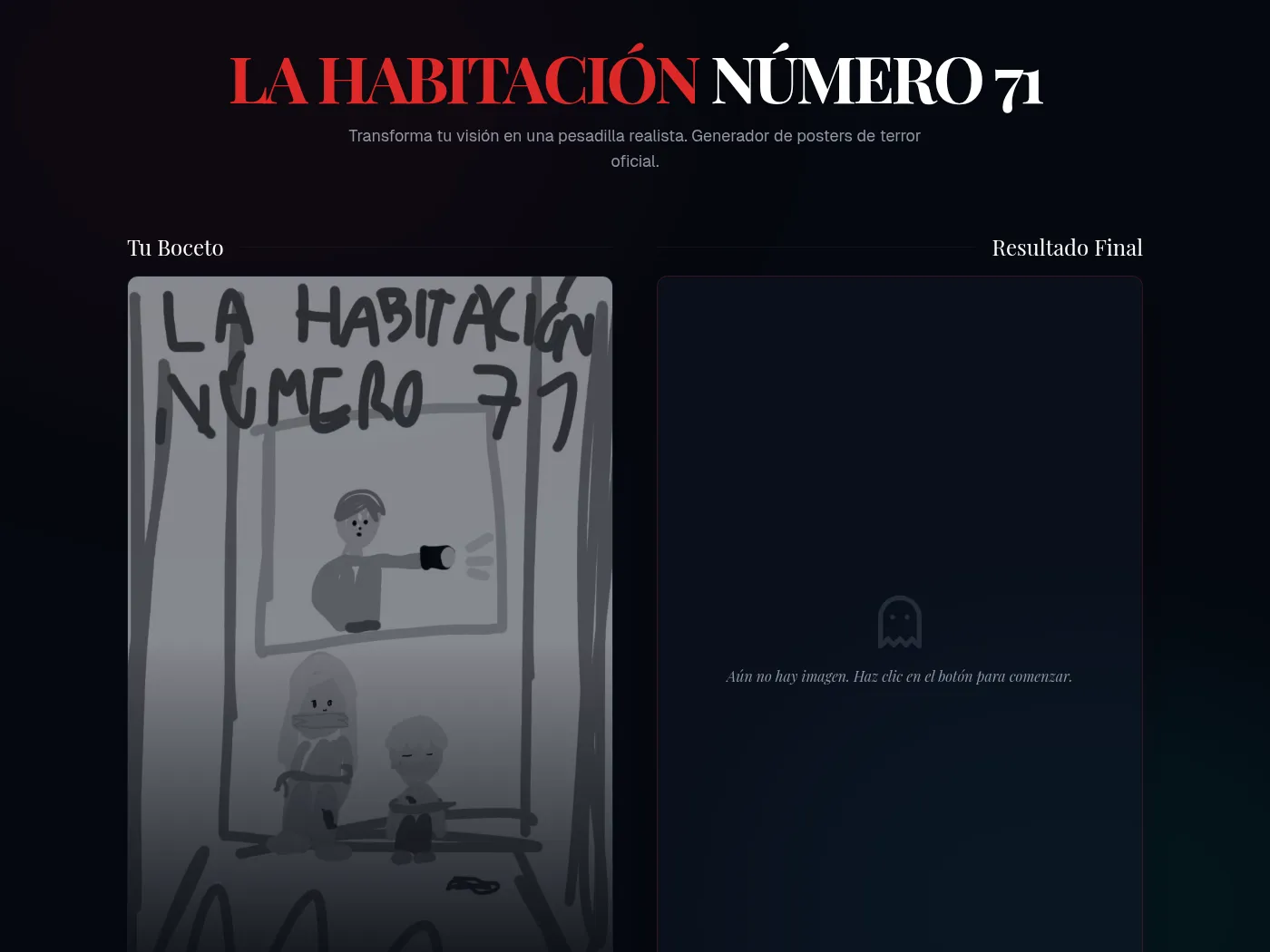 La Habitación Número 71 Poster