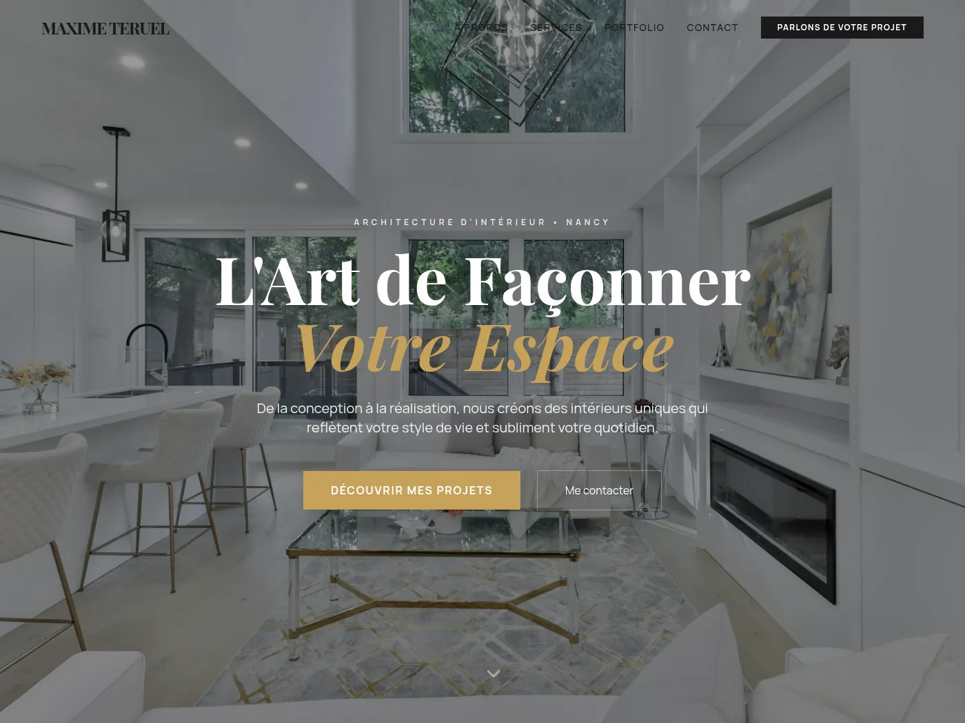 Maxime Teruel Interior Site