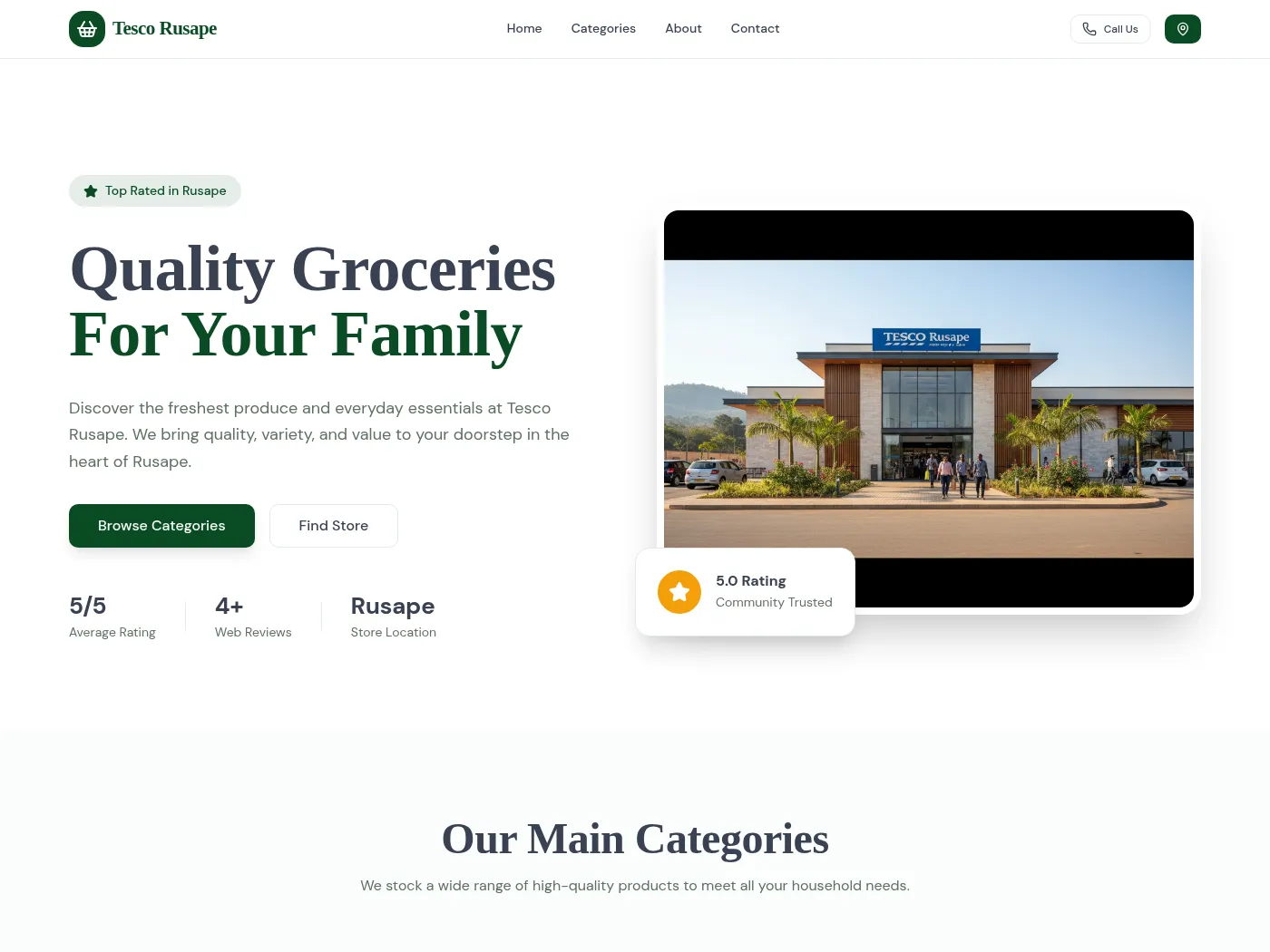 Tesco Rusape Online