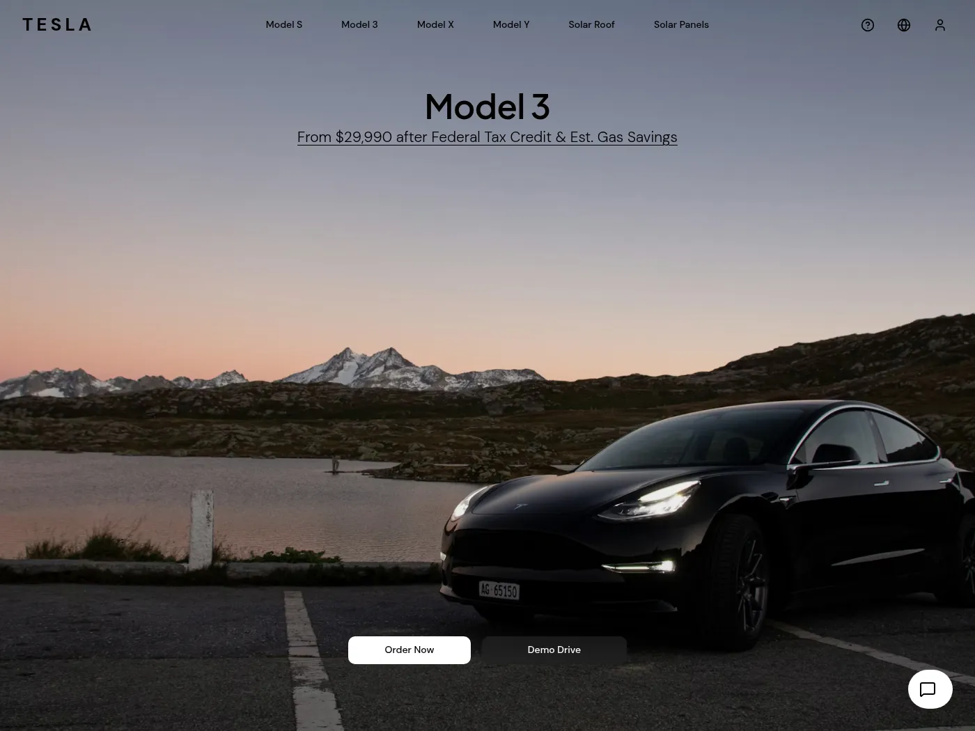 Tesla Web Clone Plus
