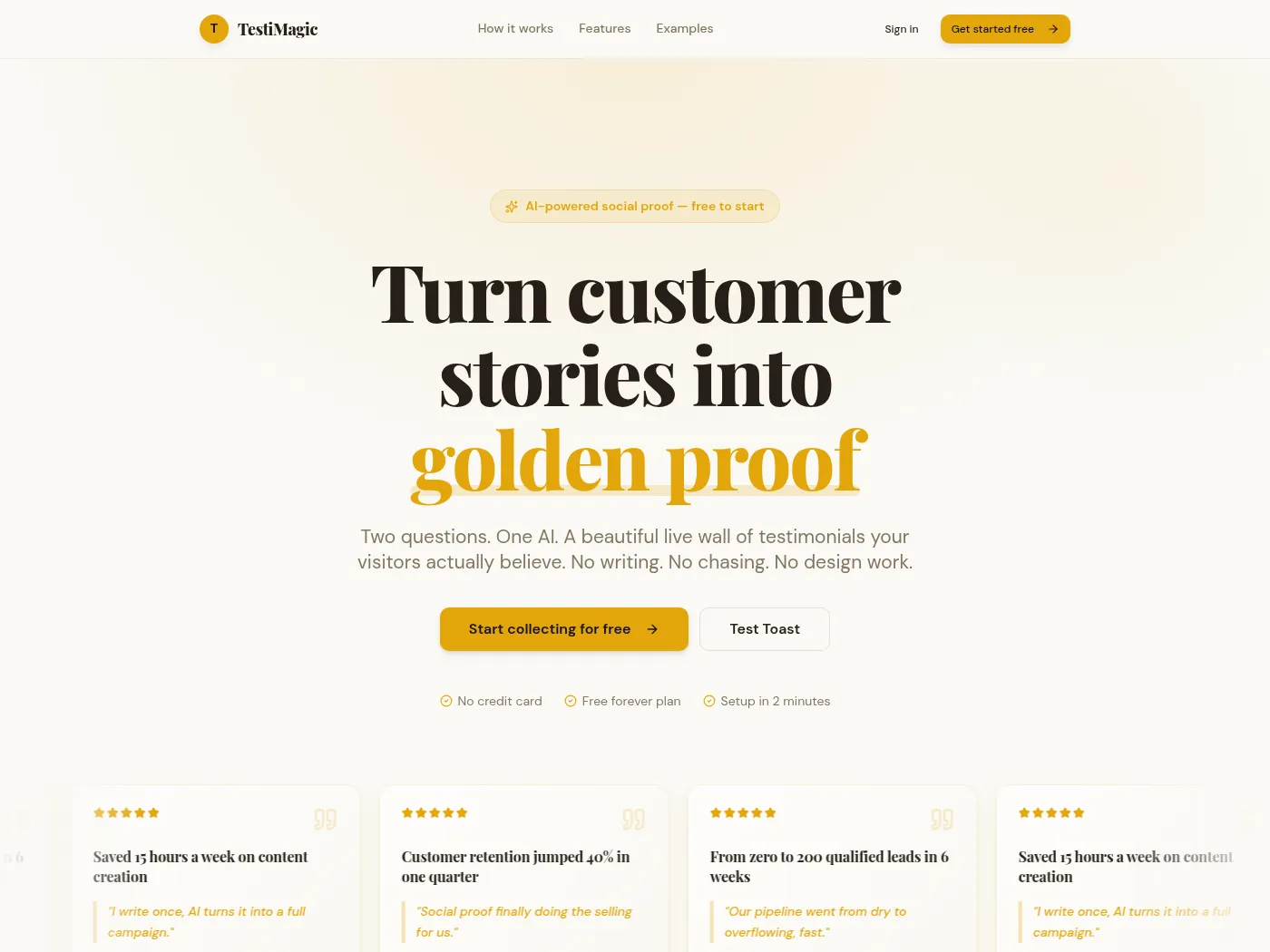 TestiMagic Wall