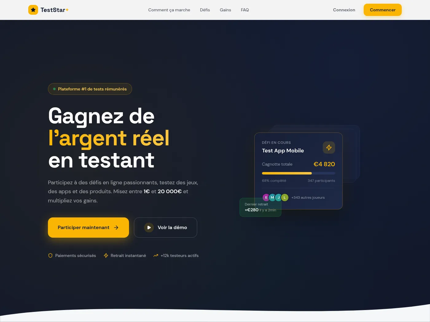 TestStar Inspired App