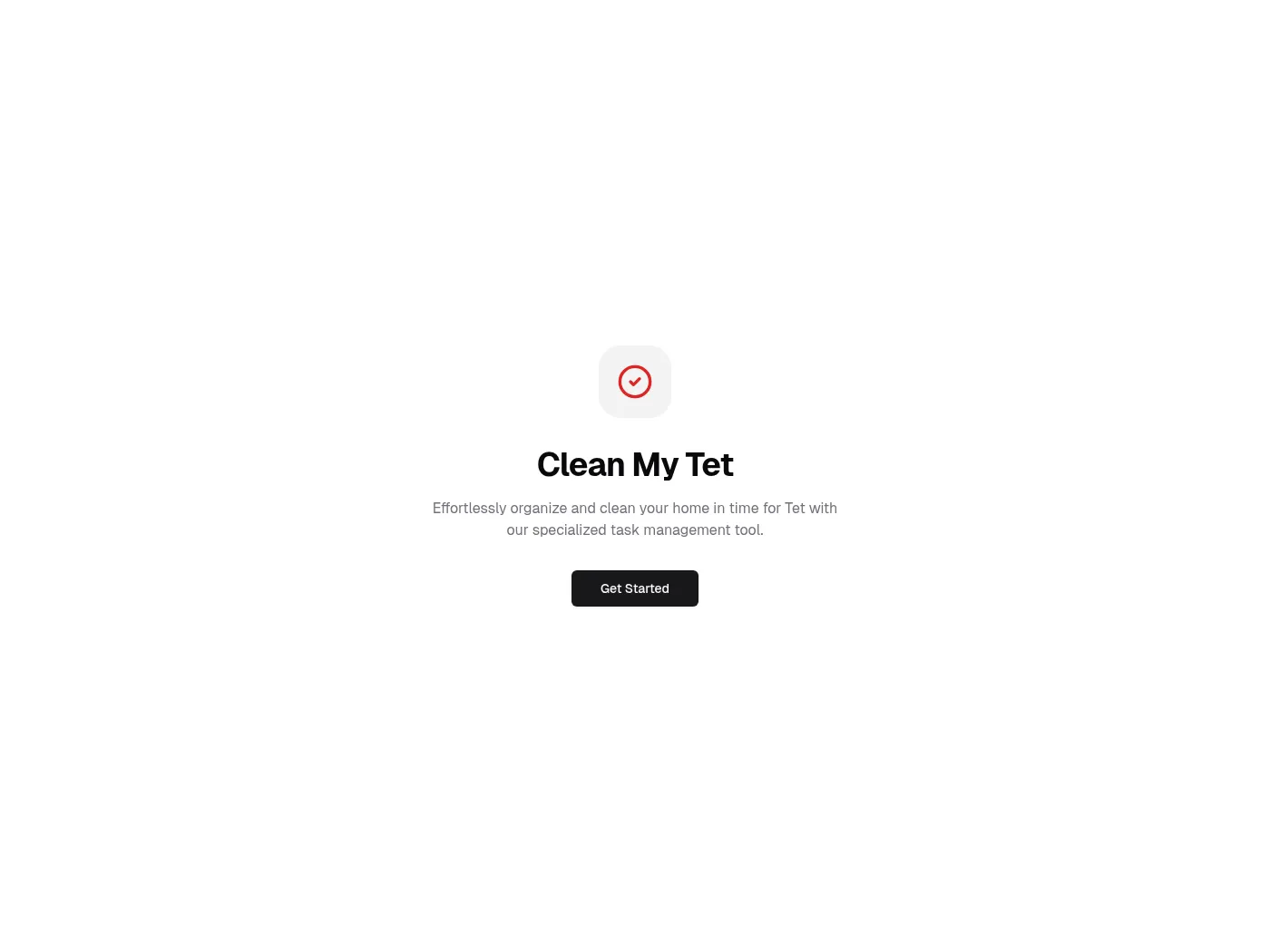 Tet Declutter App