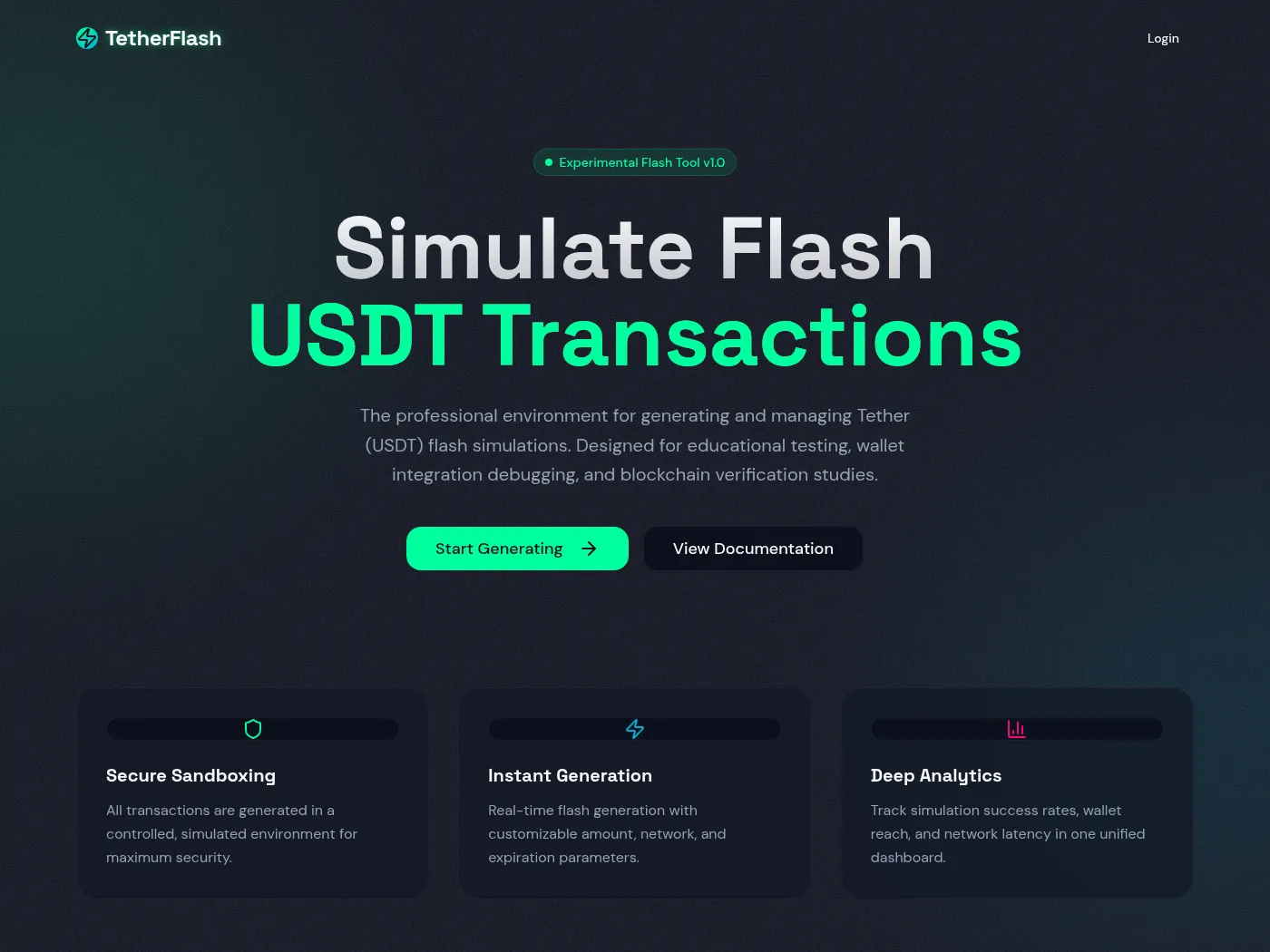 Tether Flash Tool