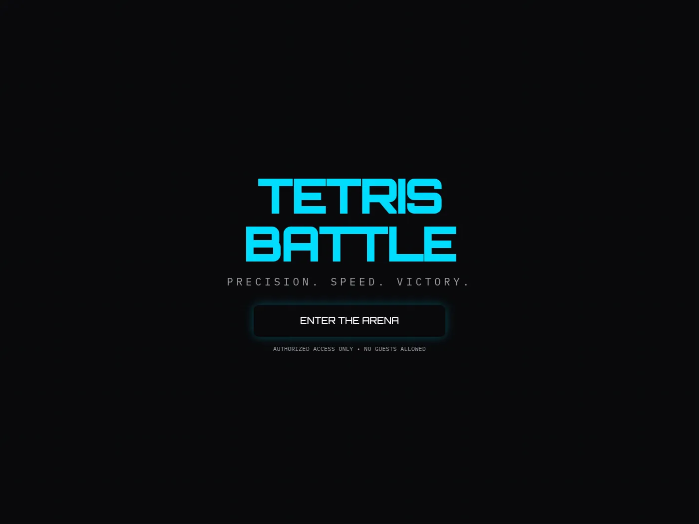 Tetris Battle Arena