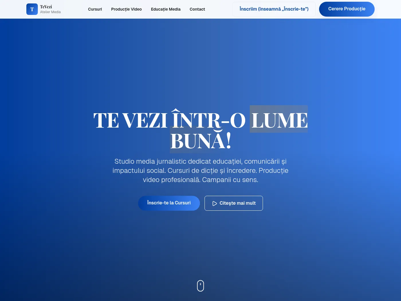 TeVezi Atelier Media Site