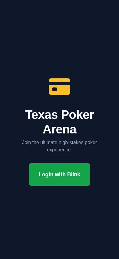 Texas Poker Arena
