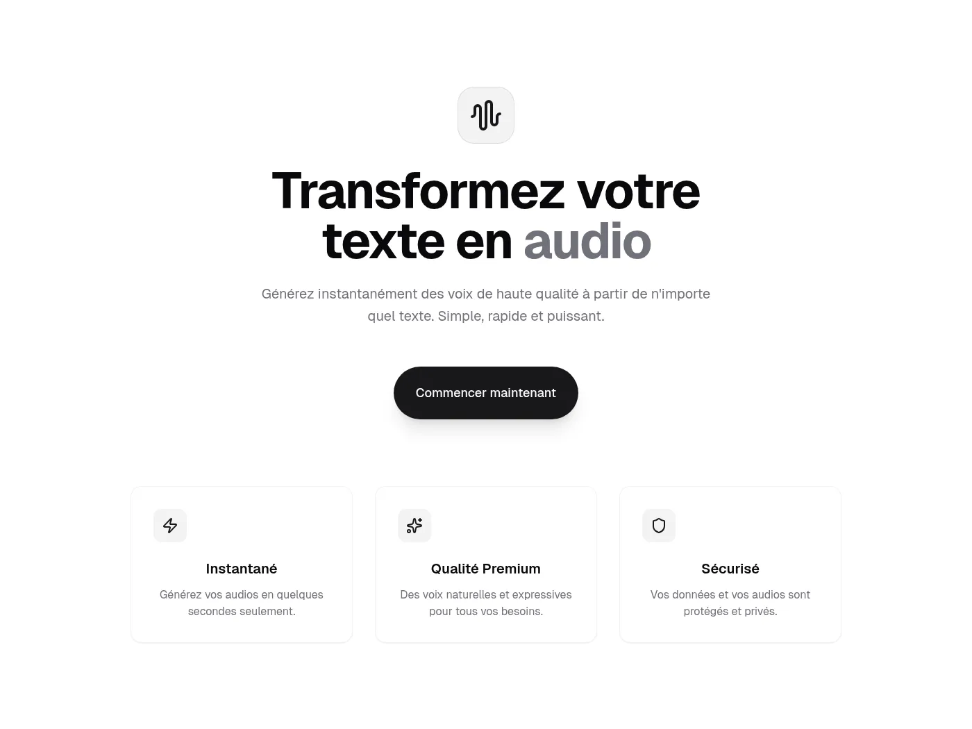 Text2Audio Generator